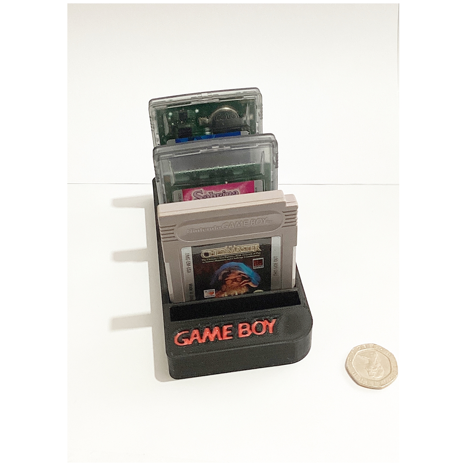 Gameboy And Gameboy Advance Game Holder Storage Display