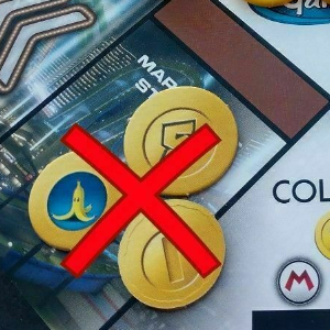 Monopoly Mario Kart Gamer Game Coins $5 Dollar- x1
