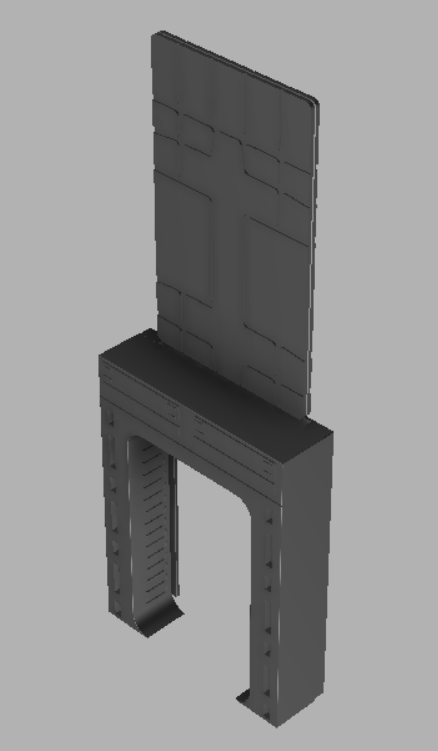 IMPERIAL DOOR DELUXE W/ REMOVABLE DOOR PANELDOOR