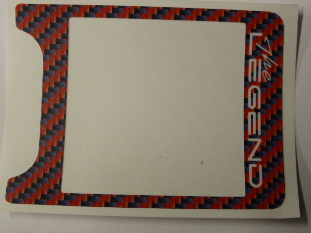 Nokta LEGEND keypad surround sticker