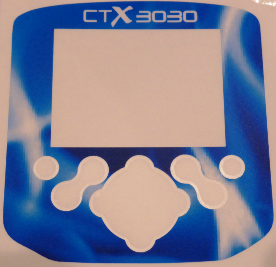 Minelab CTX 3030 Keypad sticker