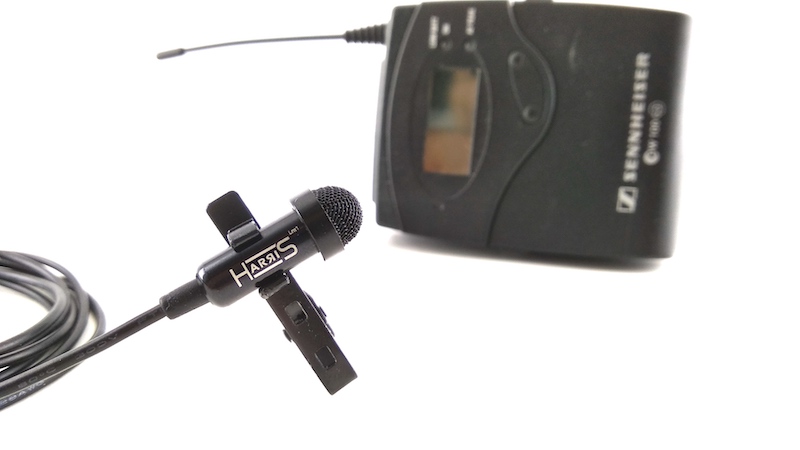 Harris Lm1 lavalier microphone