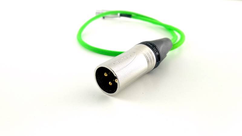 Break out cable TA3 to XLR