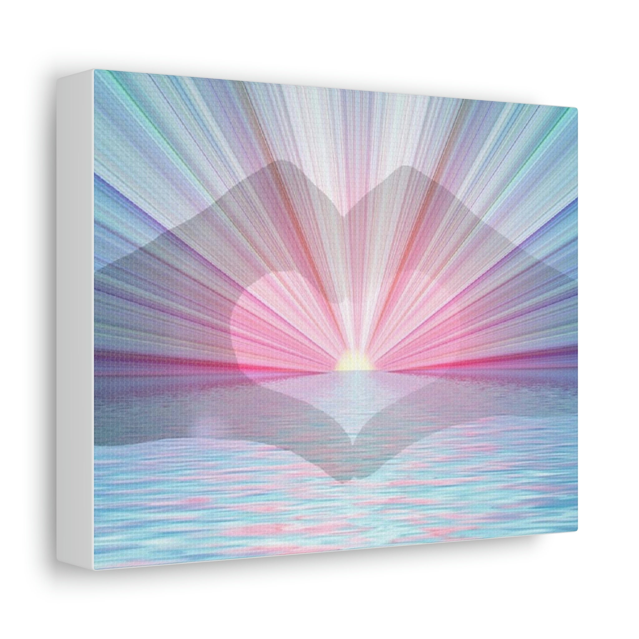 Positive Heart Instant Wall Art Print