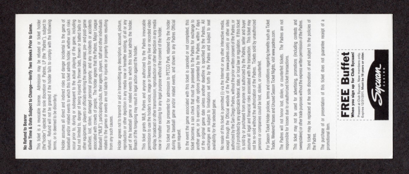 Brad Pill MLB Debut HR 1 San Diego Padres vs San Francisco Giants 2011 ...