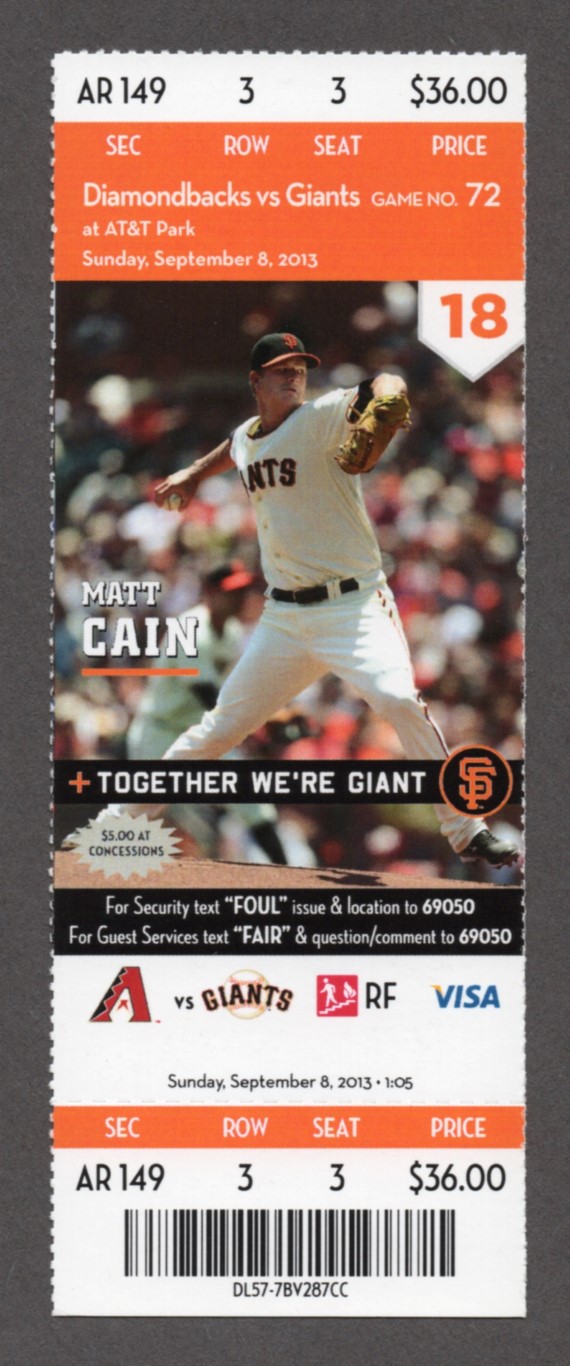 Ehire Adrianza MLB Debut - 2013-09-08 San Francisco Giants vs Arizona ...