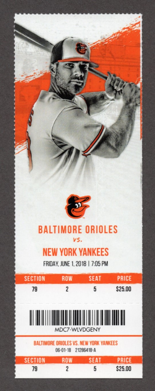 Aaron Judge HR 72 ALL RISE 2018-06-01 Baltimore Orioles vs New York ...