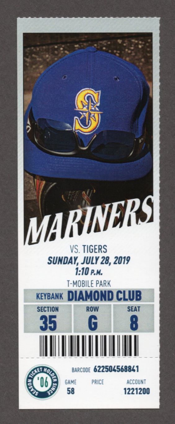 Domingo Santana HR 74 Seattle Mariners vs Detroit Tigers 2019-07-28 ...