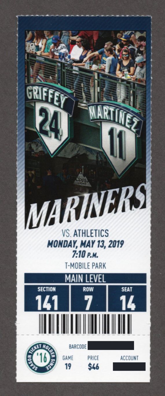 Omar Narvaez WALKOFF HIT 2019-05-13 Seattle Mariners vs Oakland ...