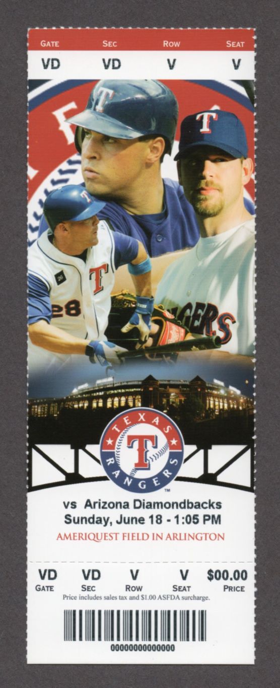 Ian Kinsler 1st TRIPLE 2006-06-18 Texas Rangers vs Arizona Diamondbacks ...
