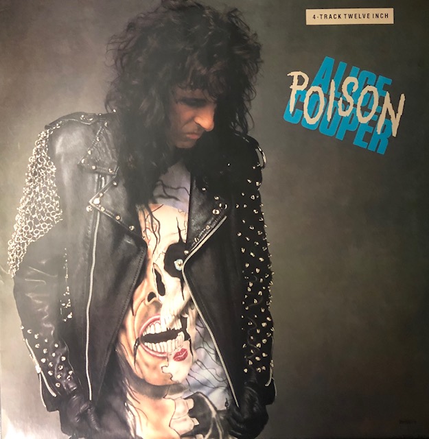Alice Cooper - Poison - UK 4 Track 12" Black Vinyl