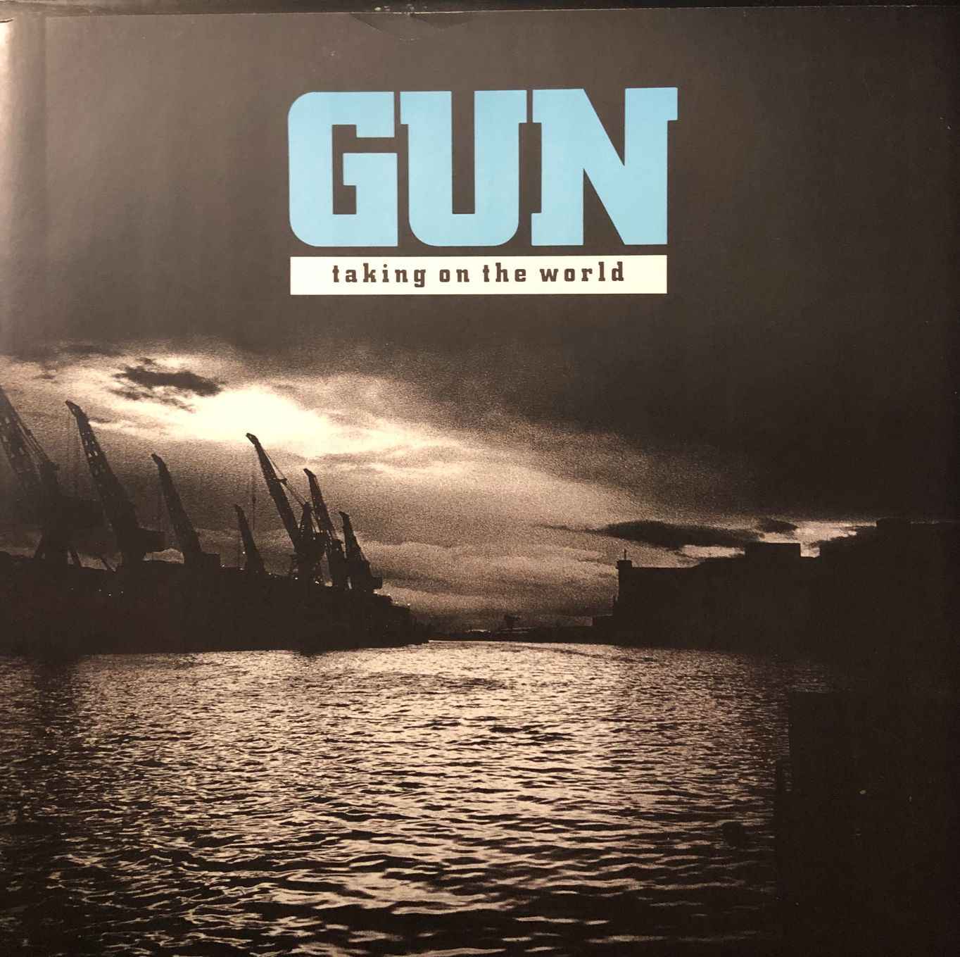 Gun - Taking On The World - UK 3 Track Promo 12" Press Pack