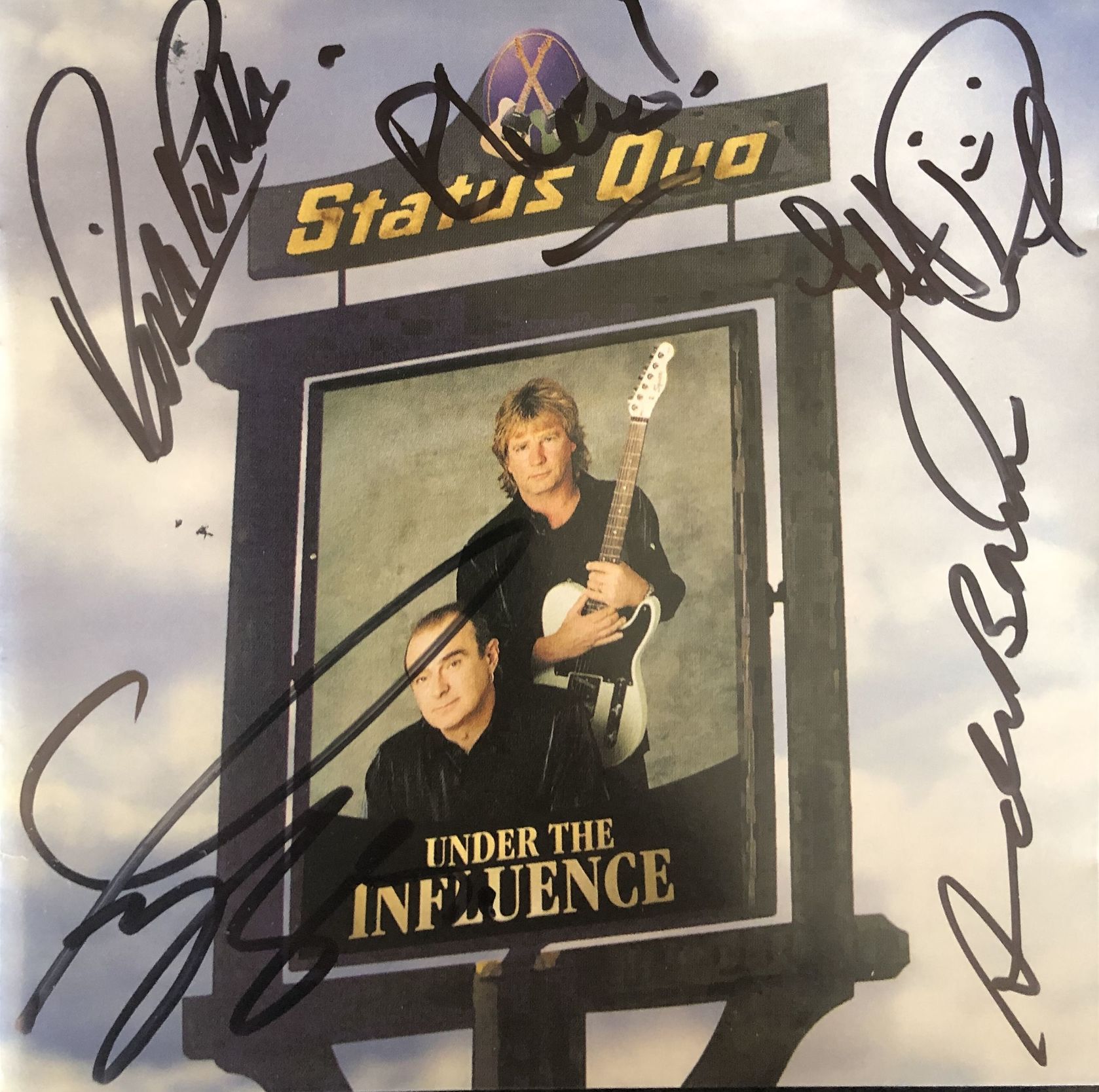 Status Quo - Under The Influence - UK First Press 12 Track CD Album ...