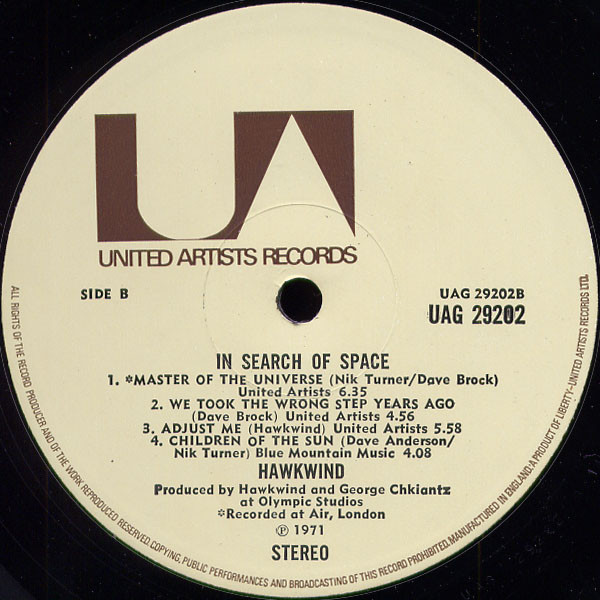 Hawkwind – X In Search Of Space