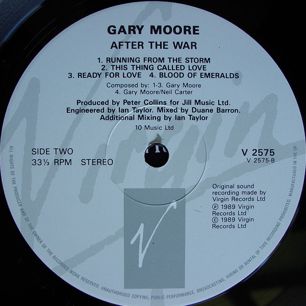 Gary Moore – After The War
