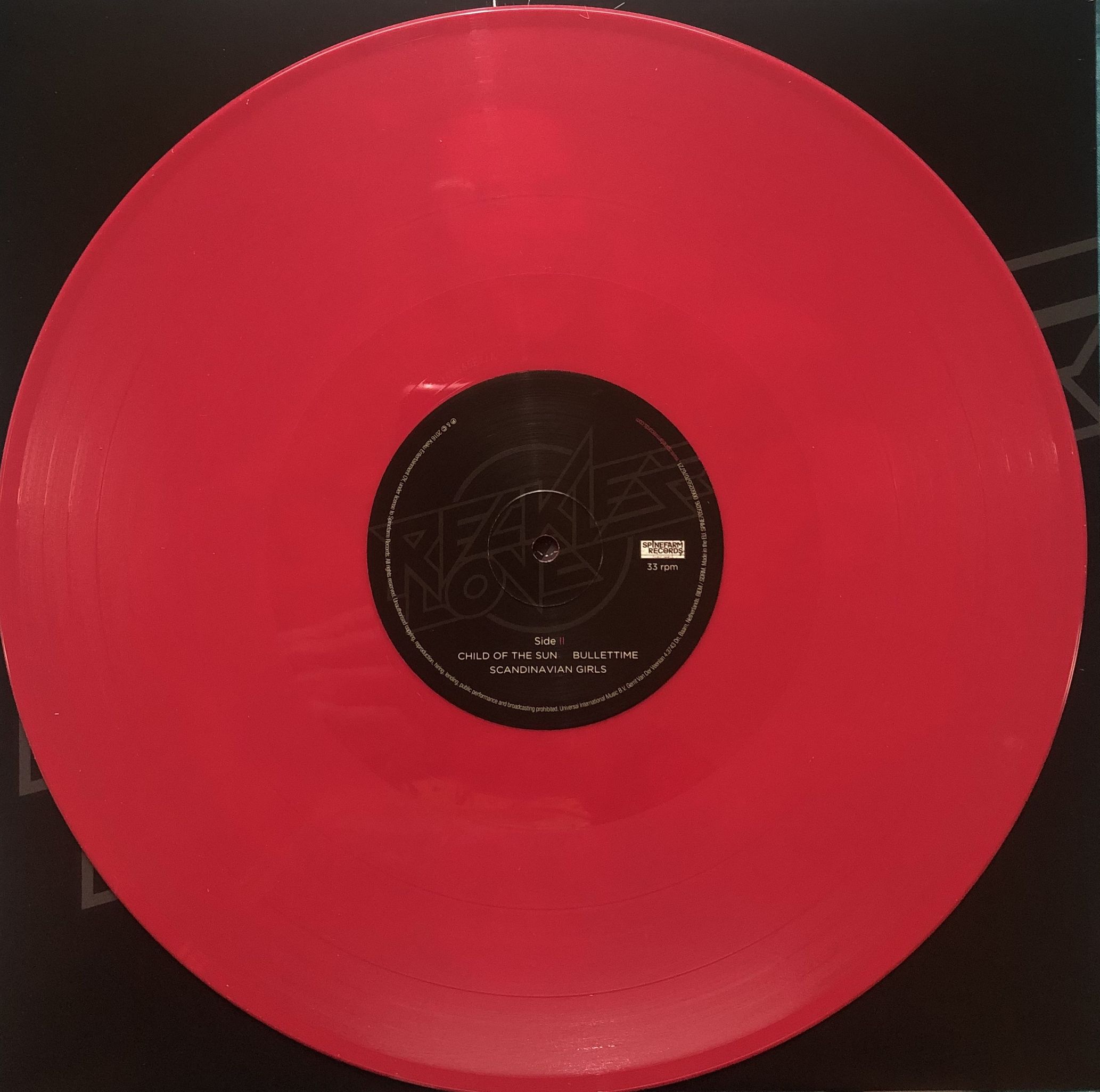 Reckless Love - Invader - Limited edition 2 x Pink Vinyl LP