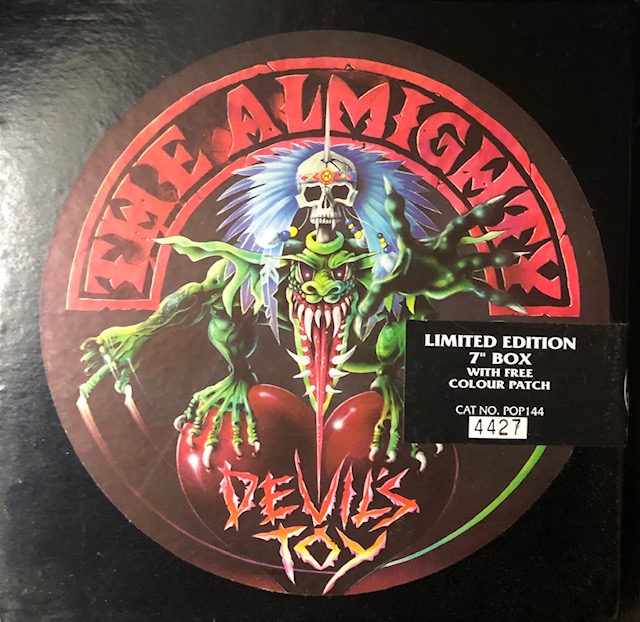 The Almighty - Devil's Toy - UK Limited Edition 2 Track 7" Black Vinyl ...