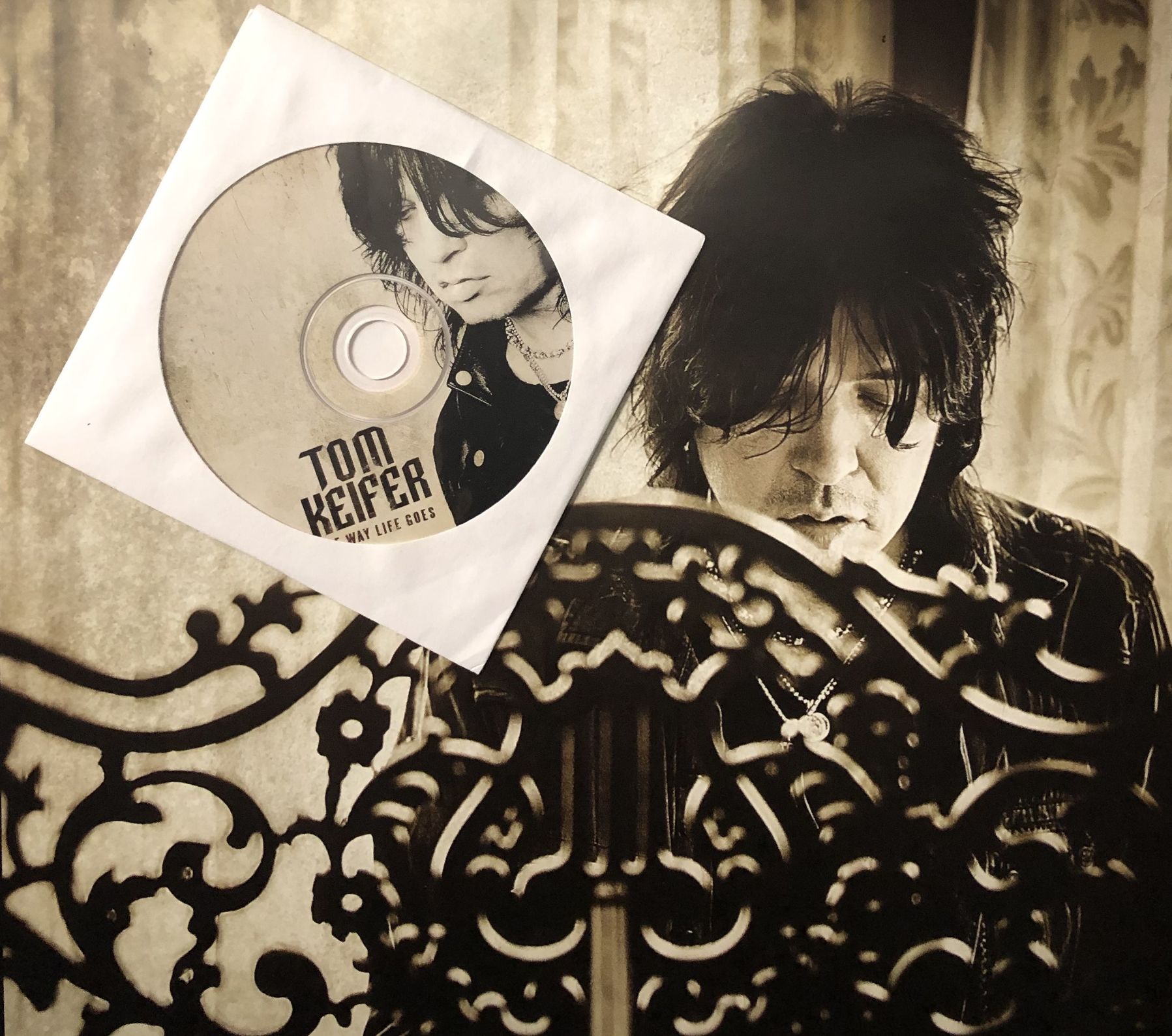Tom Keifer - The Way Life Goes - Limited Edition Mega Rare Burgundy ...