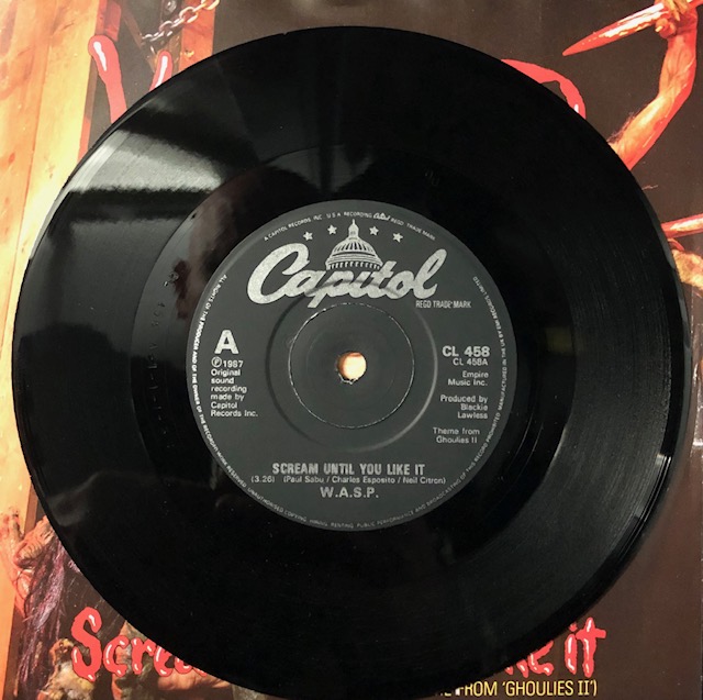 Wasp - Scream Until You Like It - Theme From Ghoulies 2 - UK 2 Track 7 ...