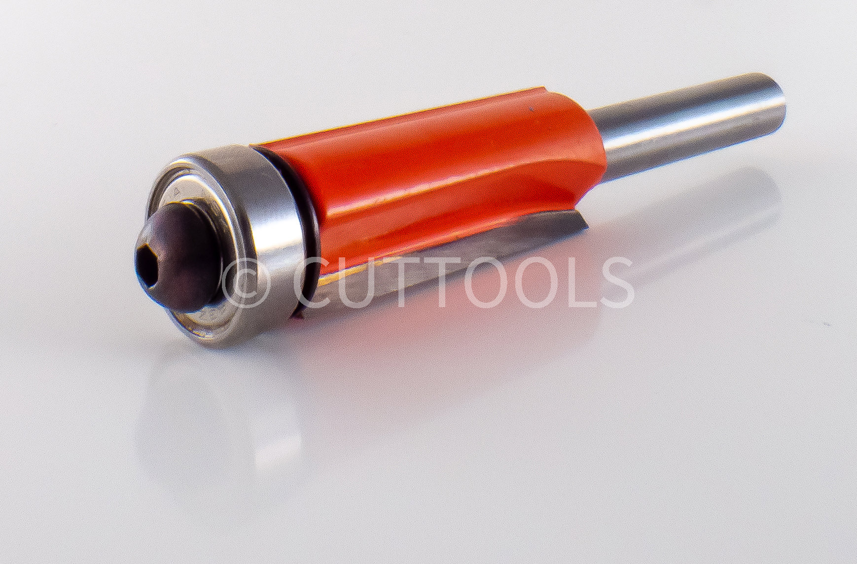 1/4” Shank TCT Router Bit Flush Trim Top Bearing