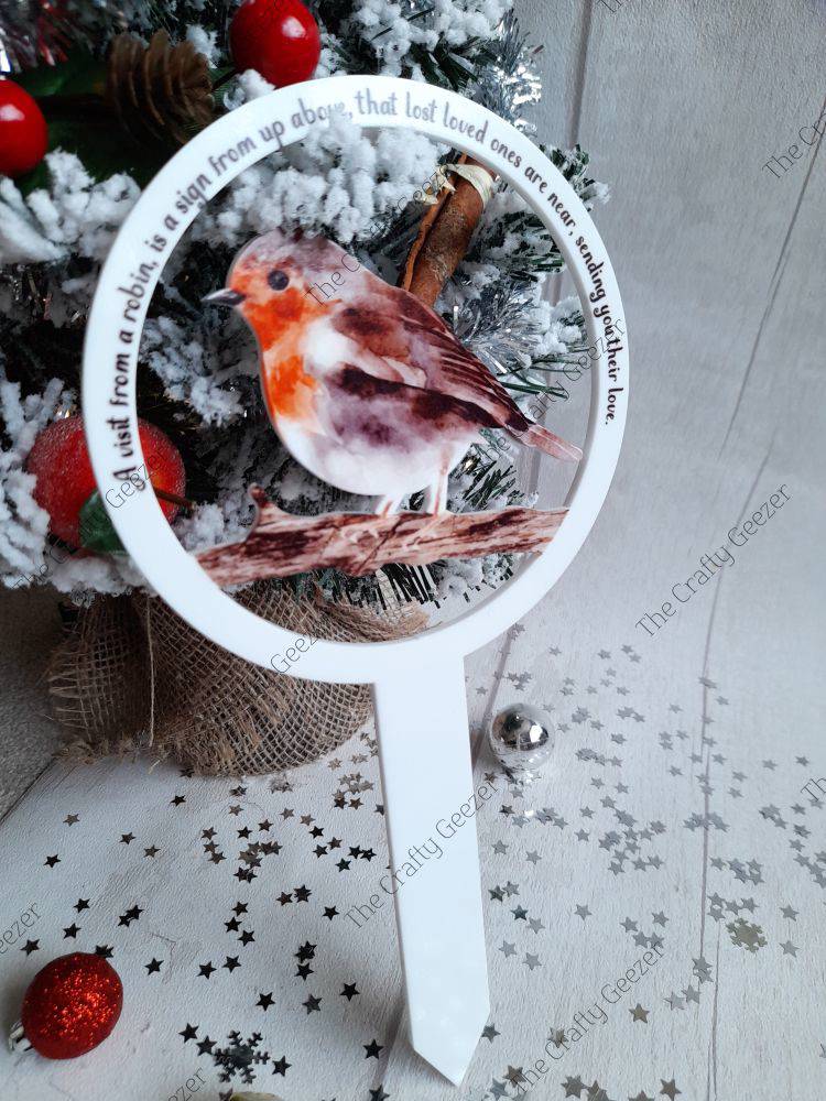 Robin Memorial Marker