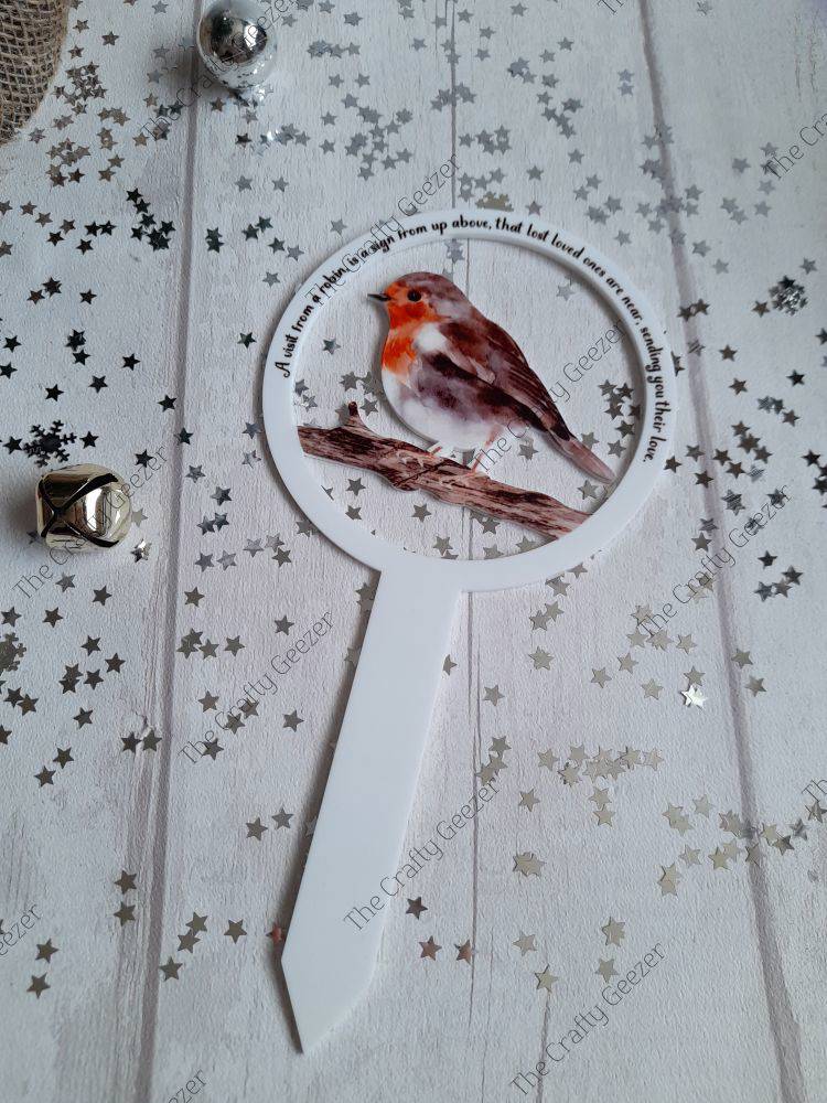 Robin Memorial Marker