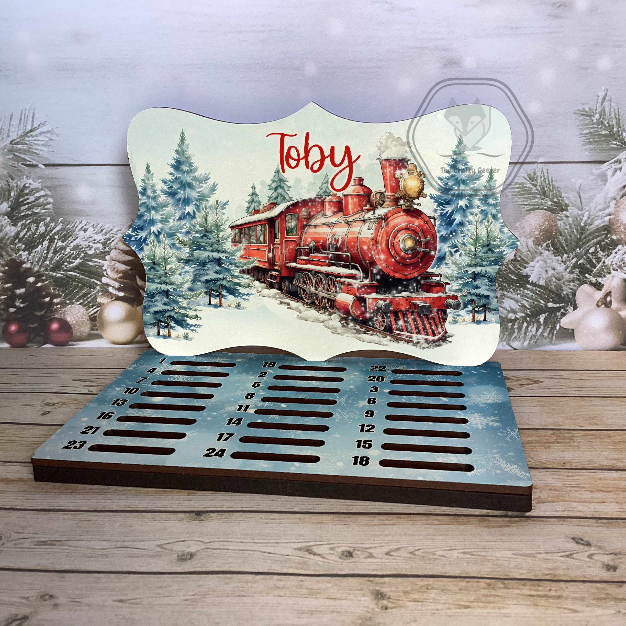 Trains & Truck Advent Calendar