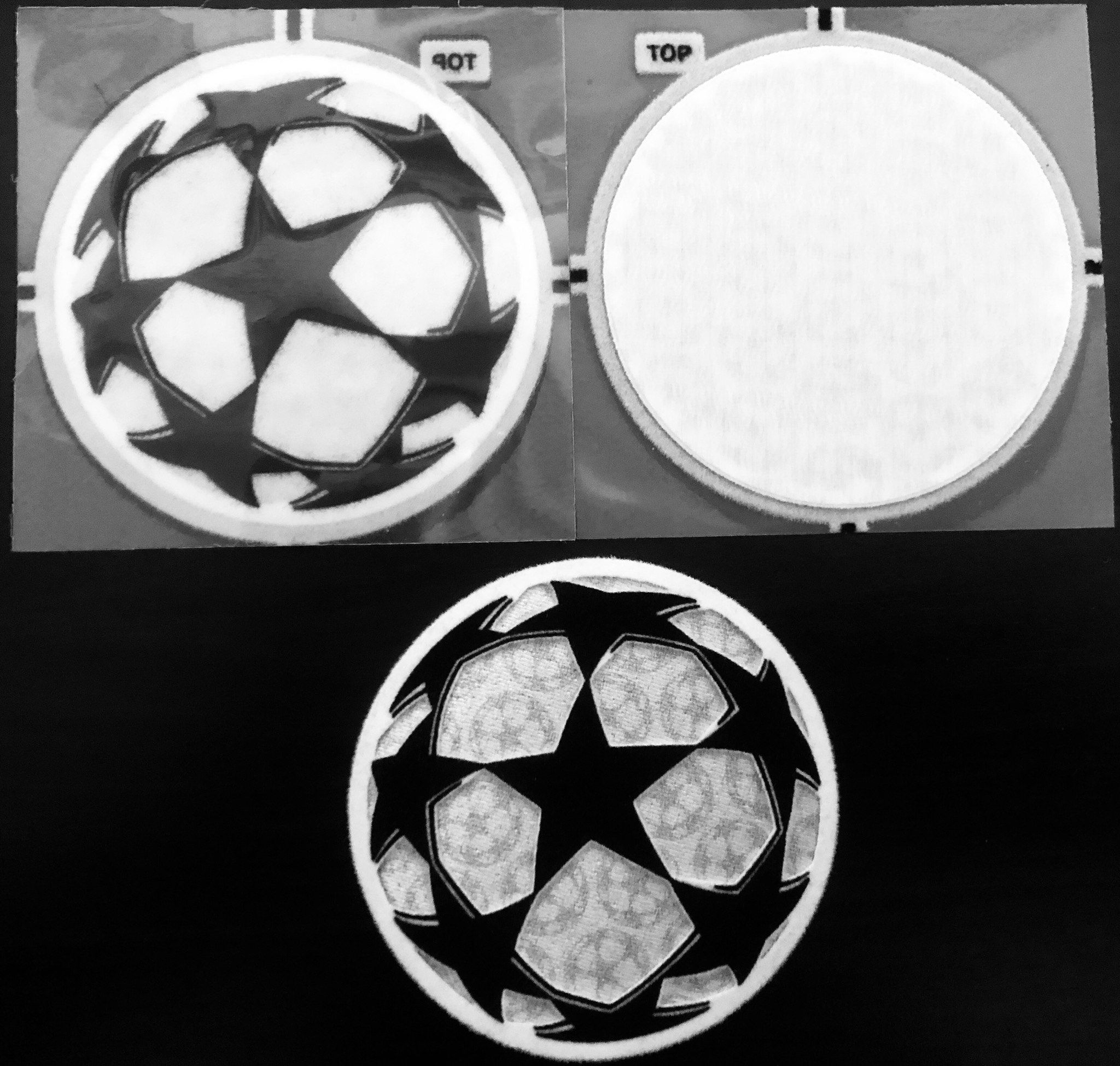 2008/2012 UEFA Champions League Starball Senscilia Patch