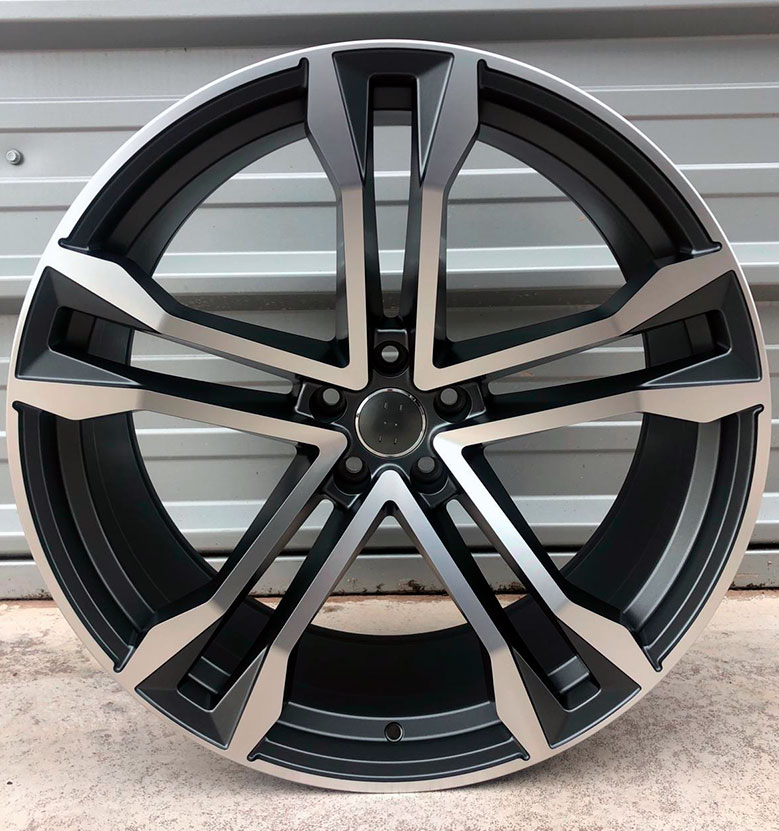 22" q8 bp style 5x112 alloy wheels Audi Vw Merc