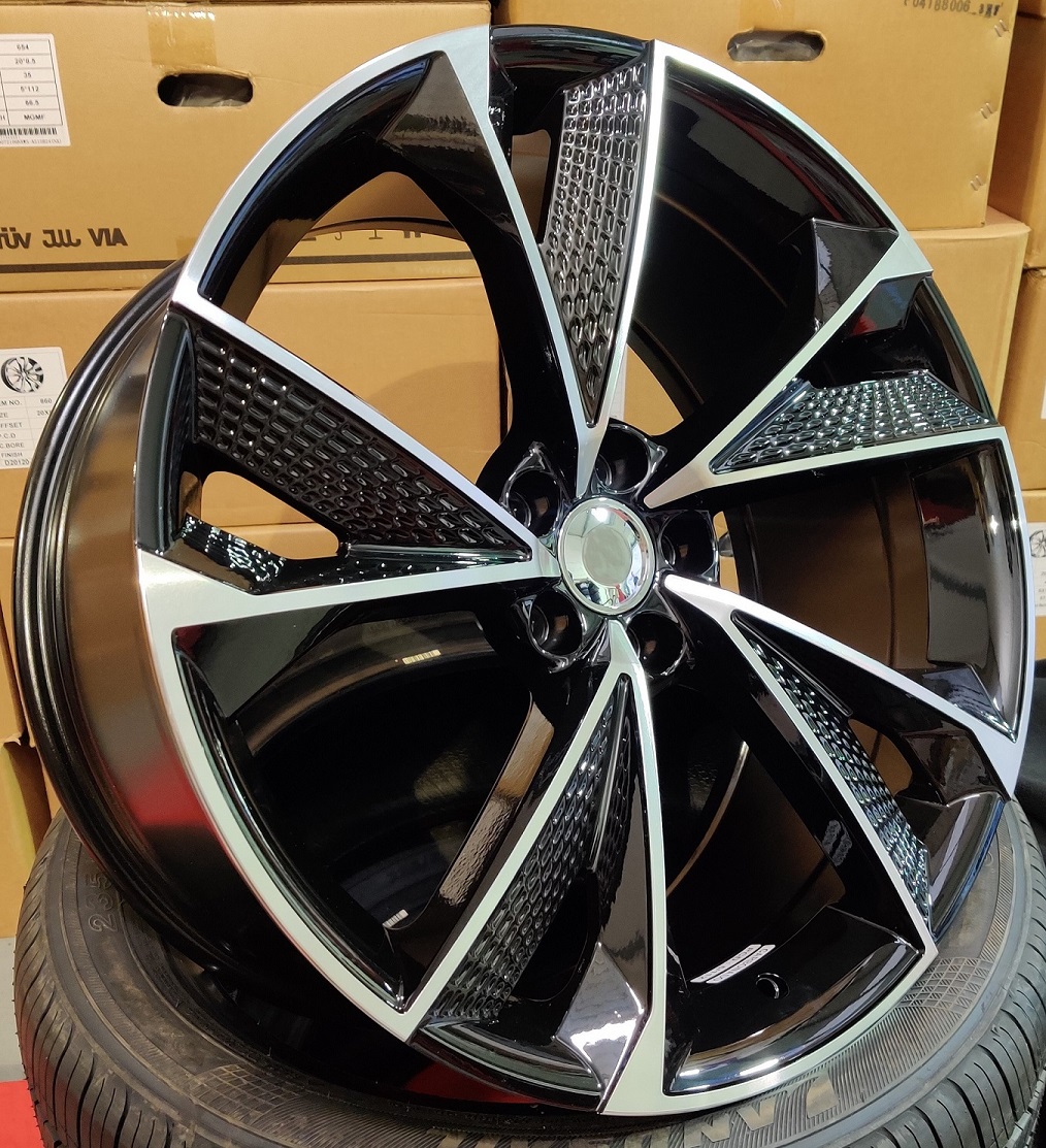 19" rs7 style alloy wheels 5x112 audi vw seat skoda merc