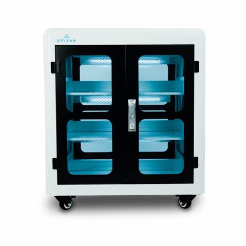 Uvisan UV-C disinfection cabinets