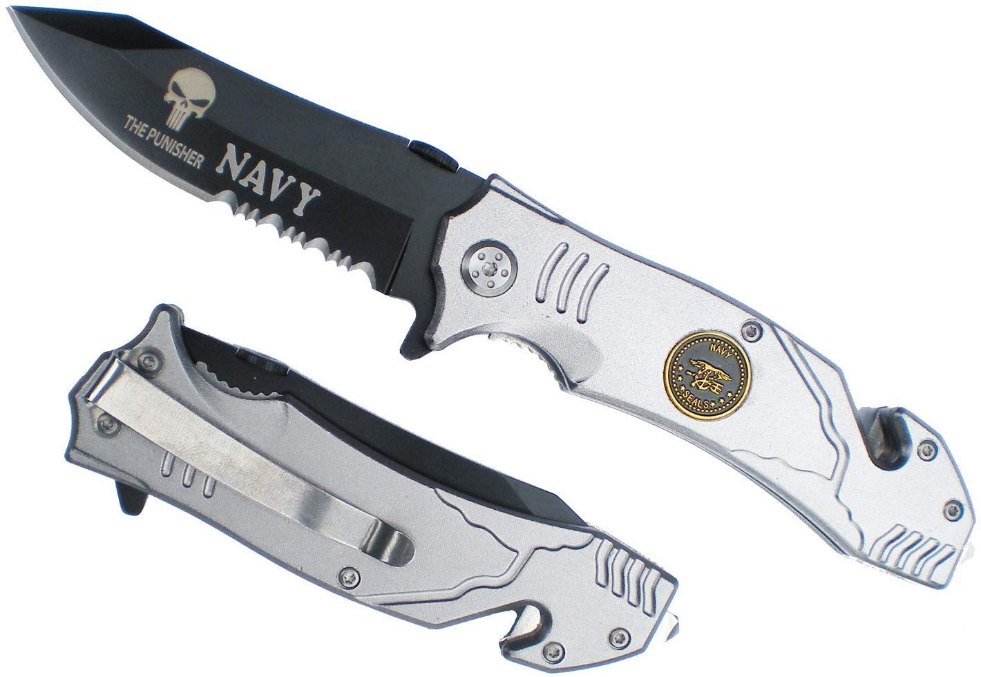 KNIFE PUNISHER NAVY SEAL TEAM RESCUE