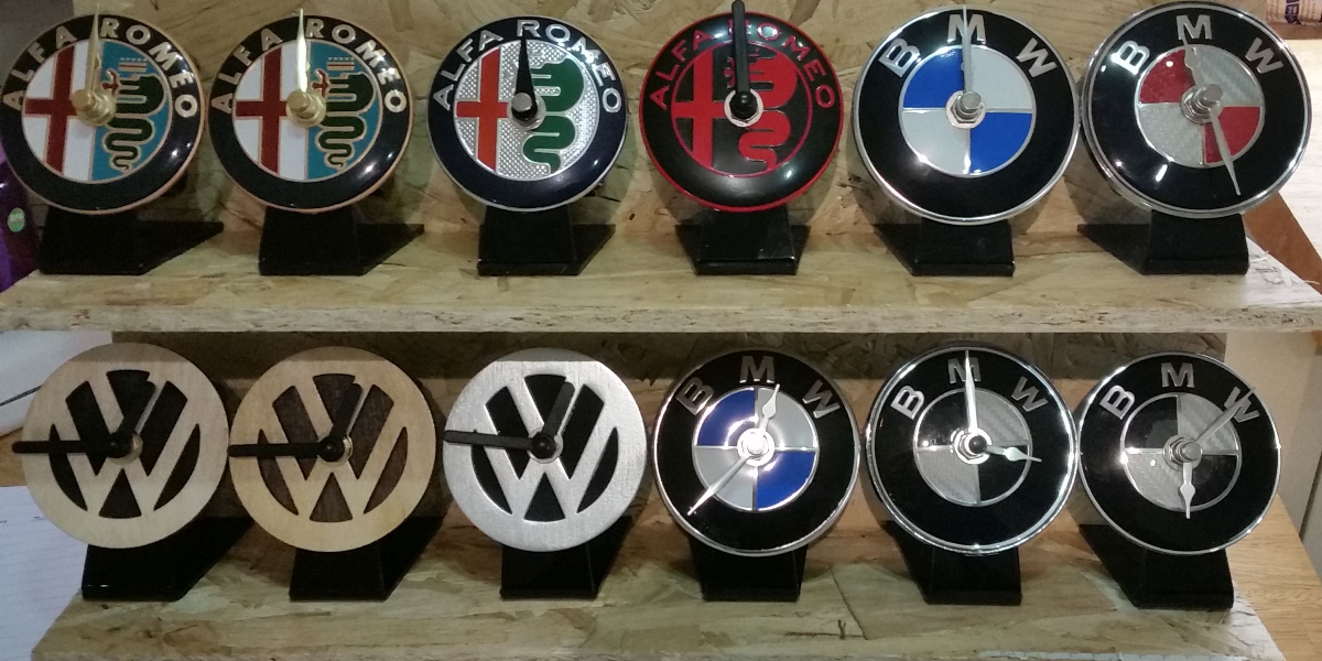 Graham Sue Crafts Clocks Oak Gift present bespoke commission