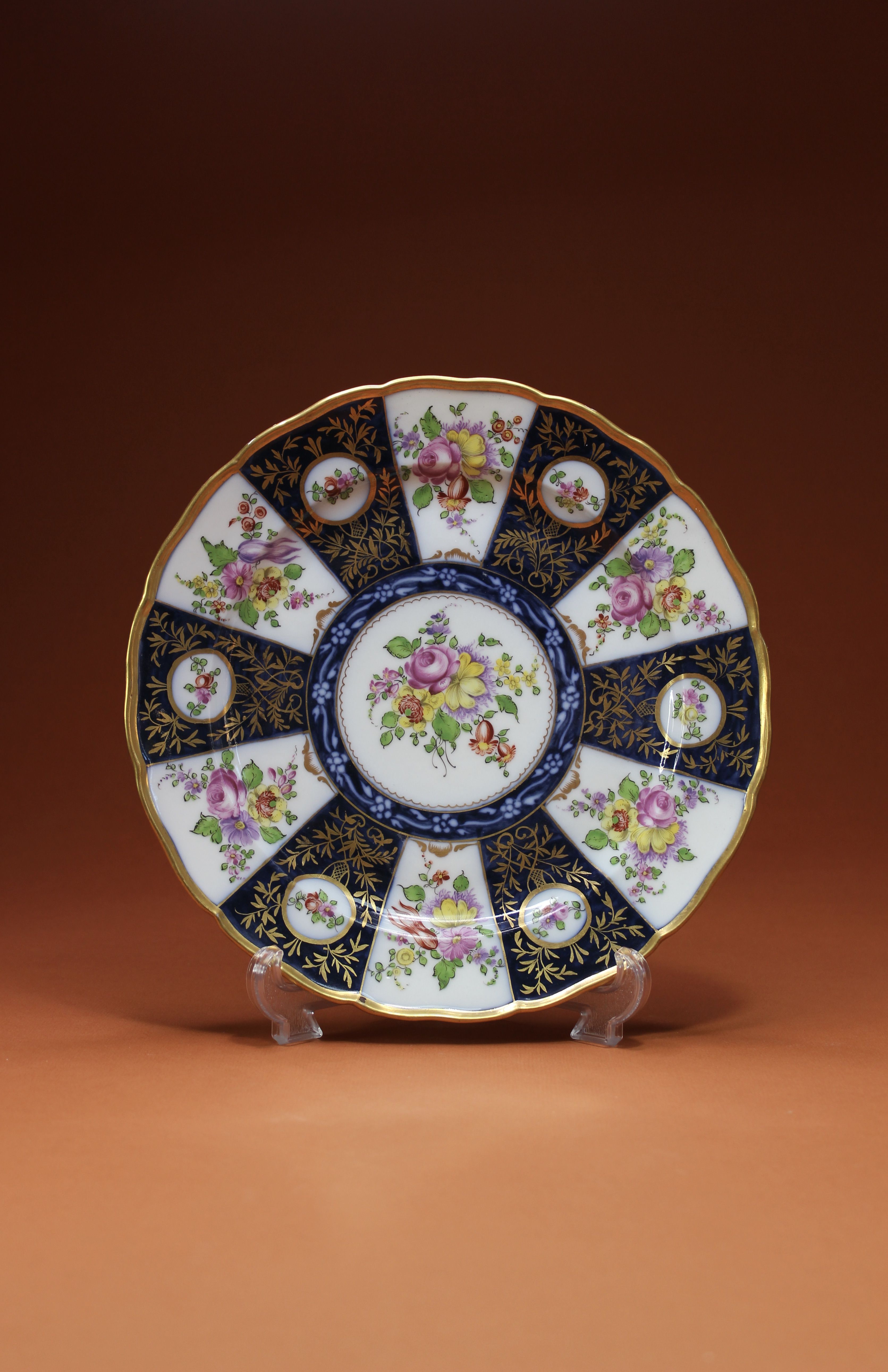 Edme Samson Worcester Style Plate