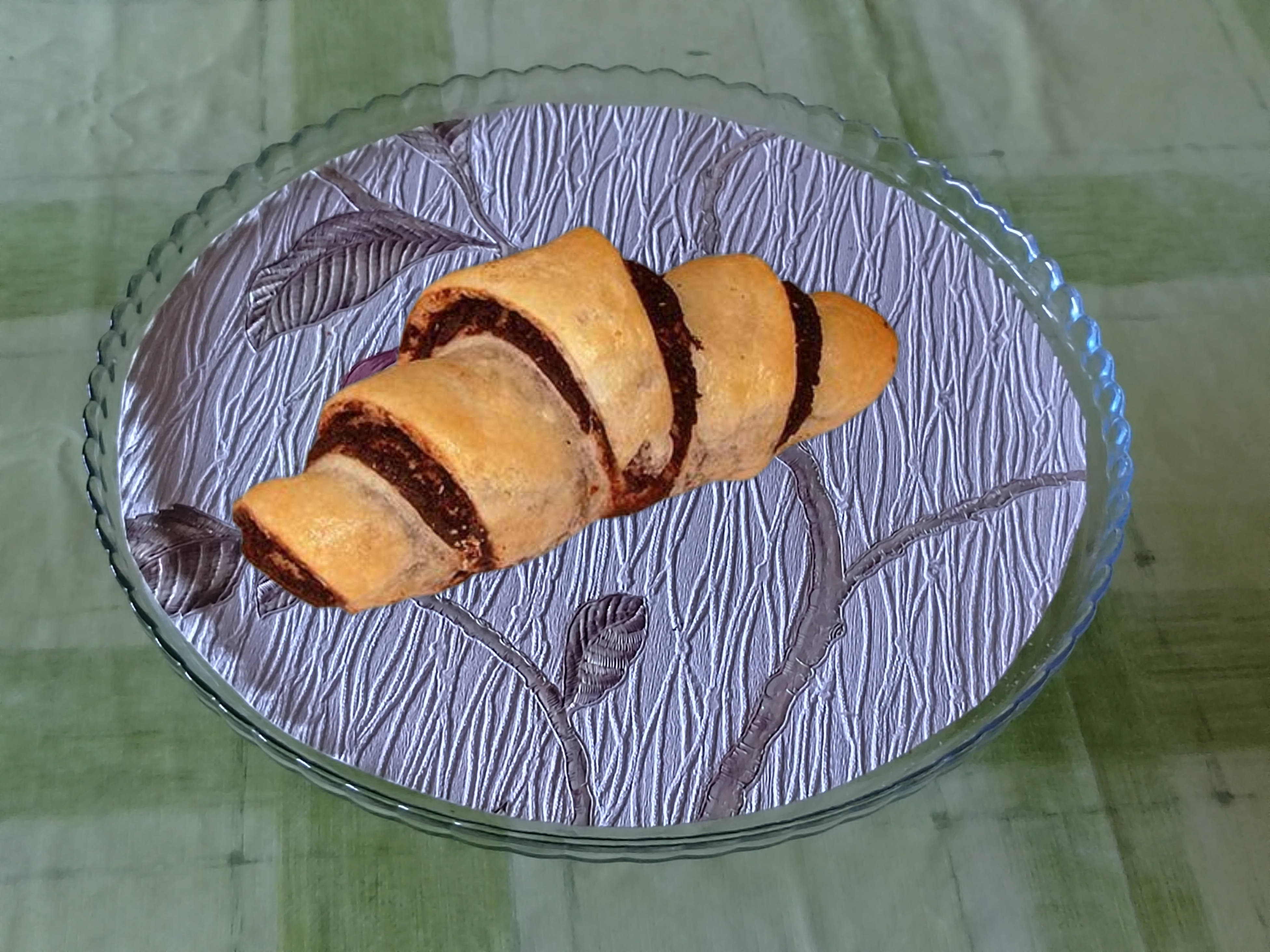 Choco mini croissant 500g. FROZEN