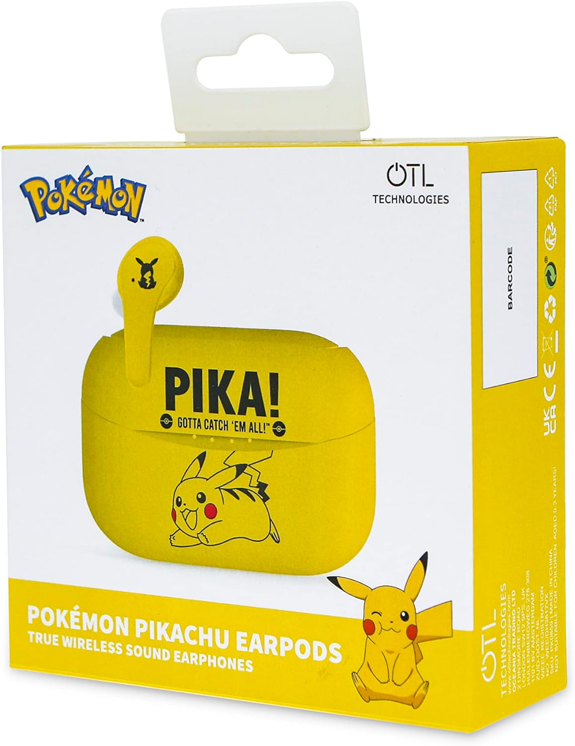 OTL Technologies Pokemon Pikachu Wireless Earphones with Charging Case ...