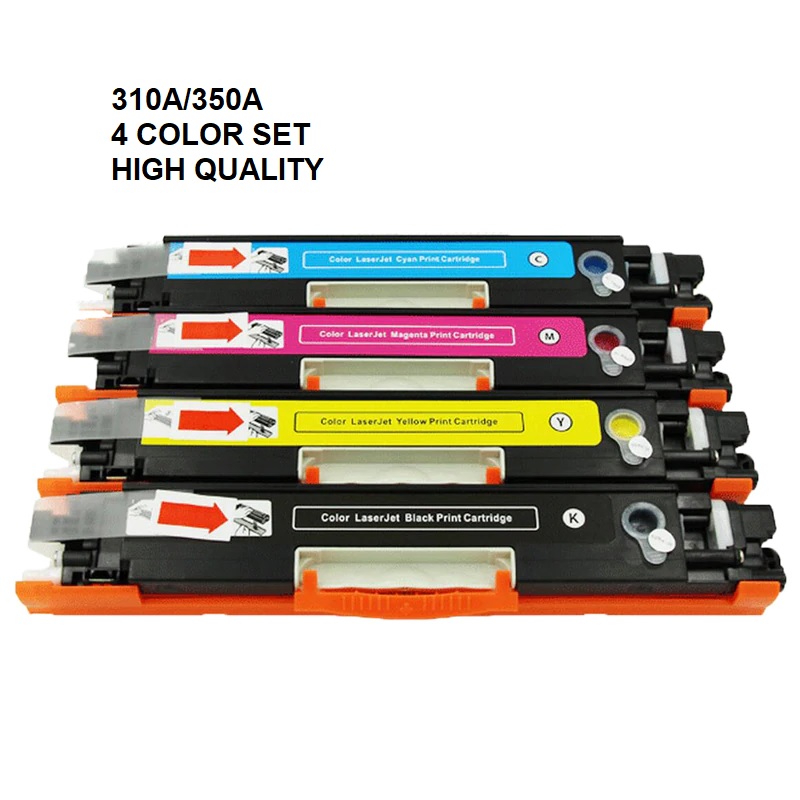 HP COMPATABLE TONER 310A/350A FULL SET