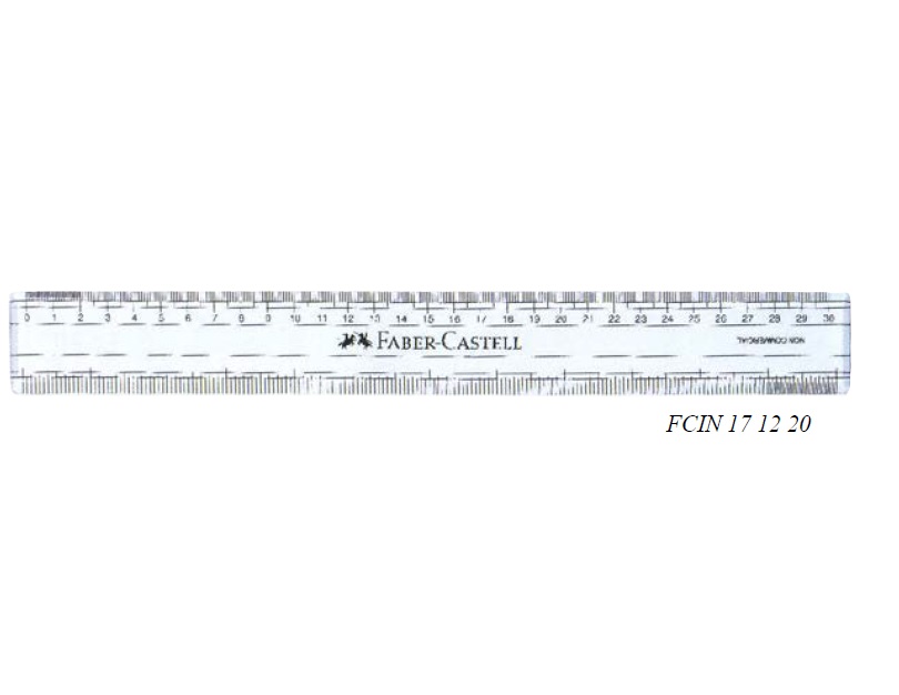 TRANSPARENT SCALES (Ruler)
