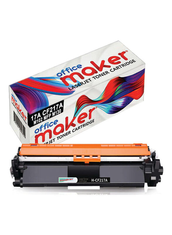 Office Maker 17A CF217A Black LaserJet Toner Cartridge