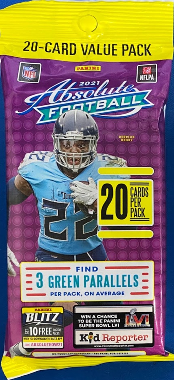 2021 Panini Absolute Football Fat Pack