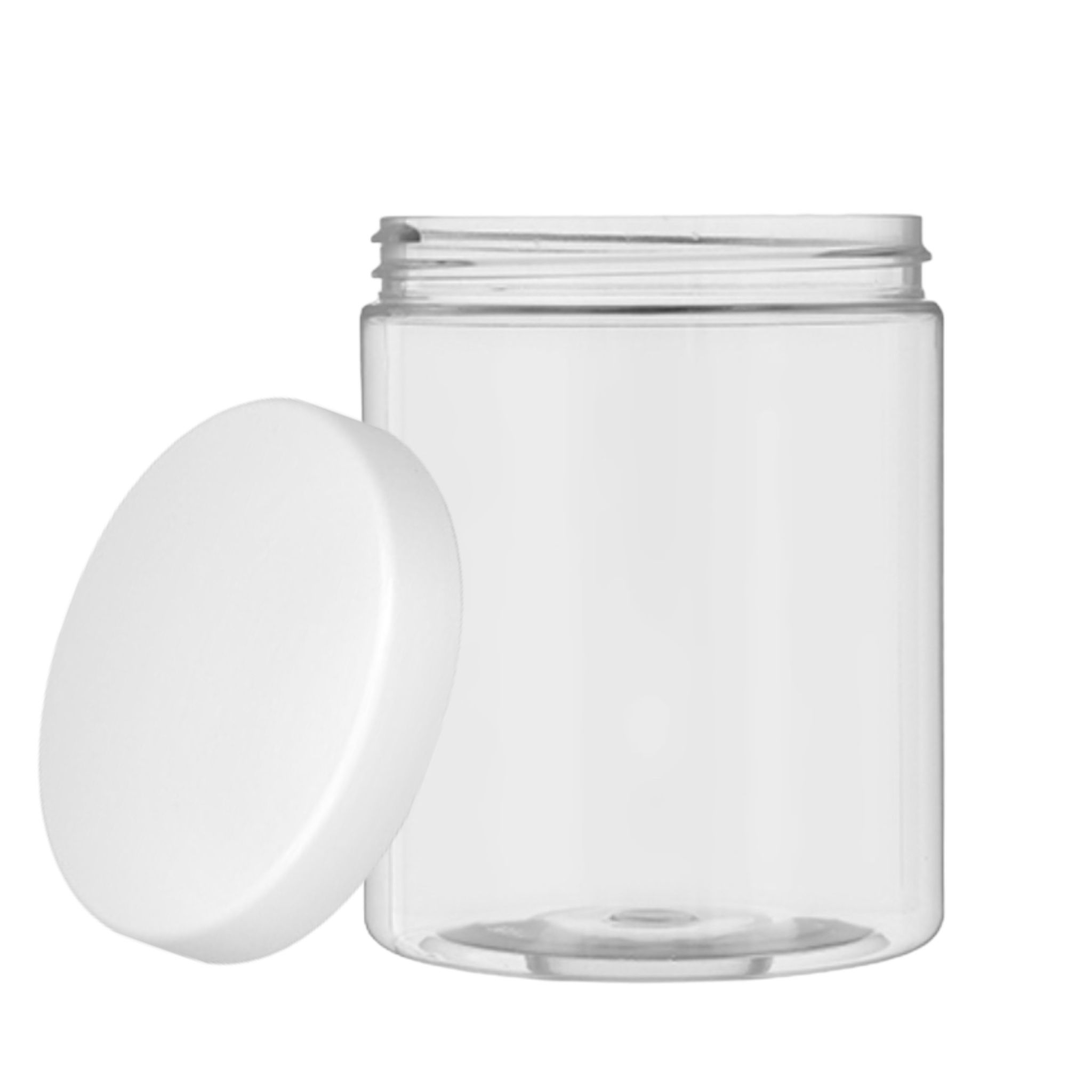 300ml Plastic Jars with Lids