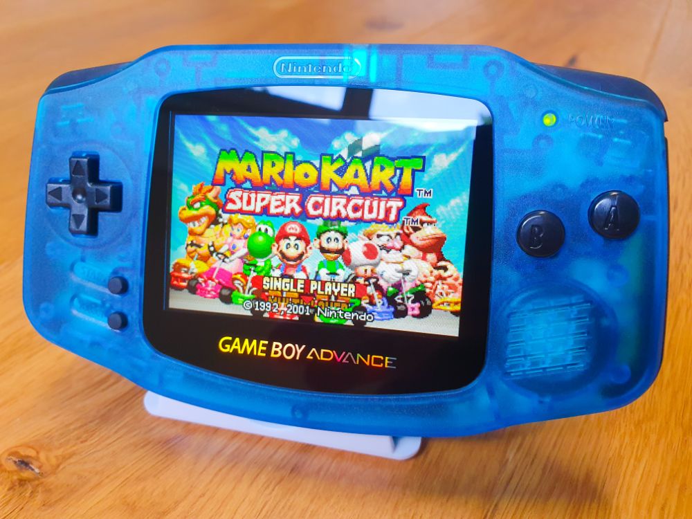 GBA Display+Gehäuse Mod