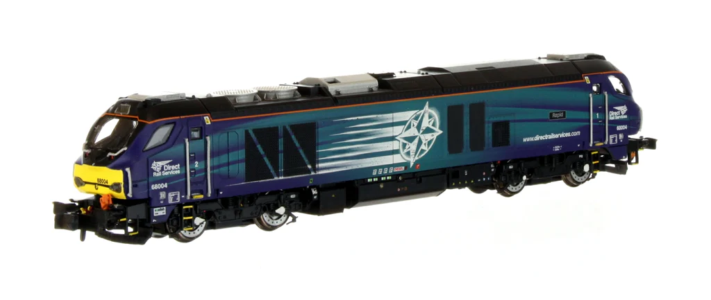 DAPOL 2D-022-008 N Gauge CLASS 68 Rapid 68004 DRS Compass
