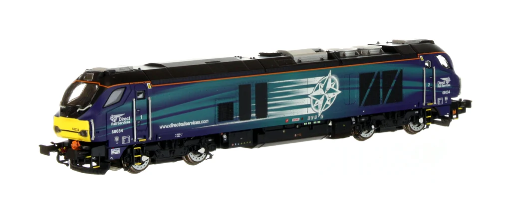 DAPOL 2D-022-011 N Gauge CLASS 68 68034 DRS Compass