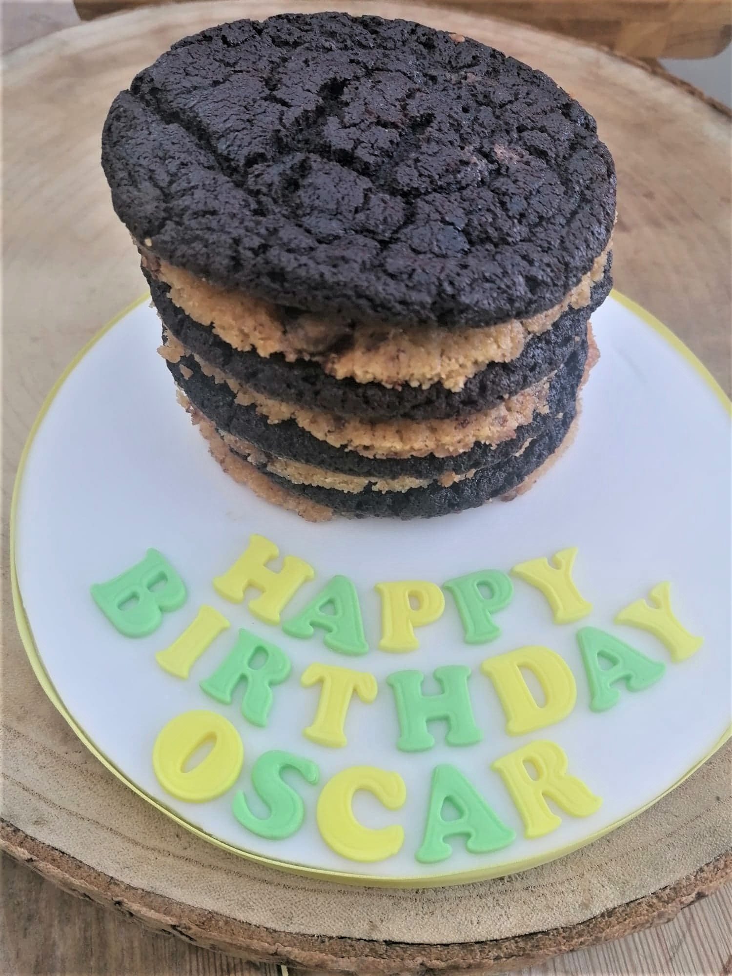 Birthday Cookie Stack