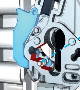 MUL-T-LOCK CTM 10328 A Heavy Duty Multipoint Lock for Armored Doors.