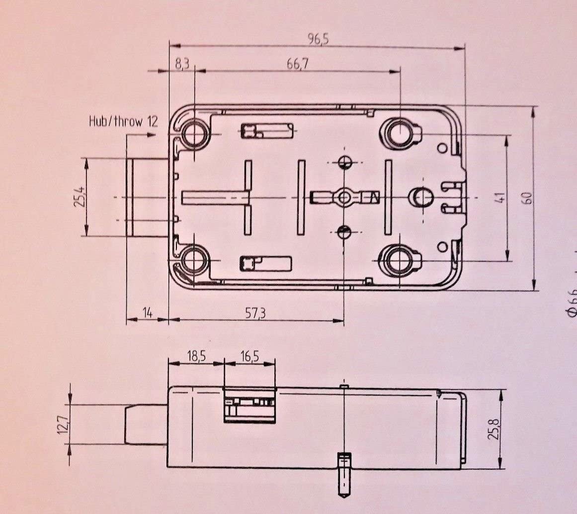 Dormakaba/KABA Mauer 70091 VARIATOR A/Safe Lock/VDS 1