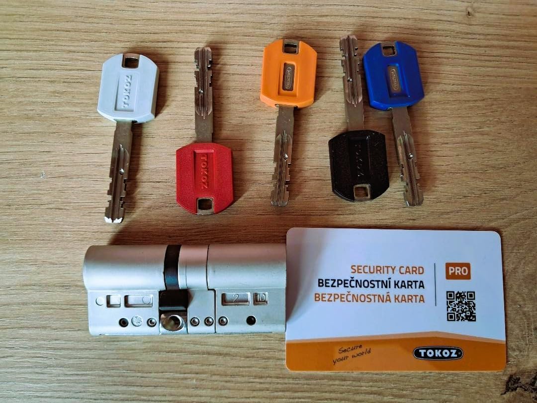 TOKOZ PRO 300 High Security Lock With 5 keys and Keycode Card