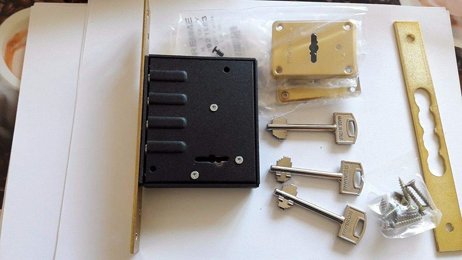 SECUREMME 2028 High Securuty Lock With 3 Keys