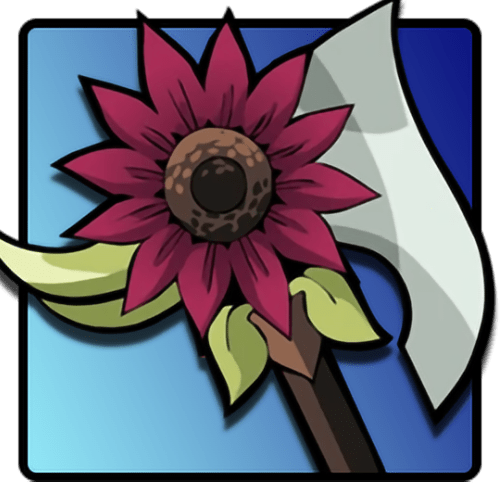 Chocolate Cherry Sunburst Axe